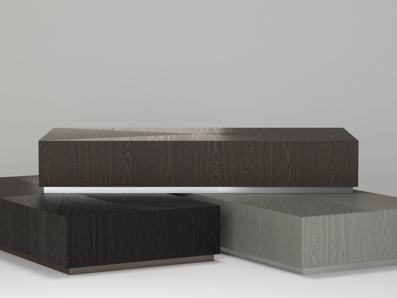 Machinto Rectangular Coffee Table 3D model | CGTrader