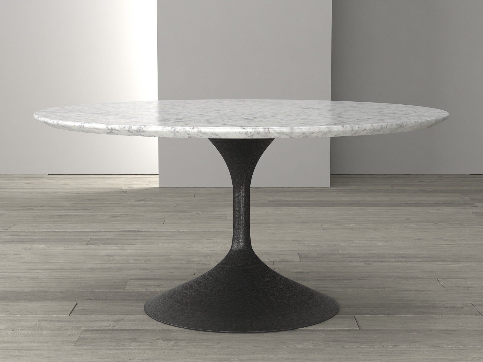 Aero Marble Dining Table 3D model | CGTrader