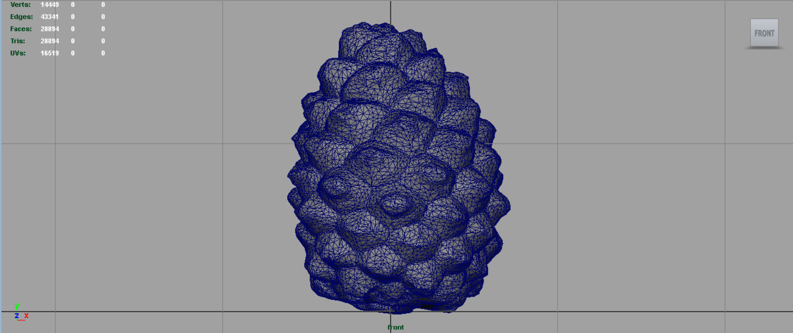 3D model Pinecone 2 pineapple VR / AR / low-poly | CGTrader