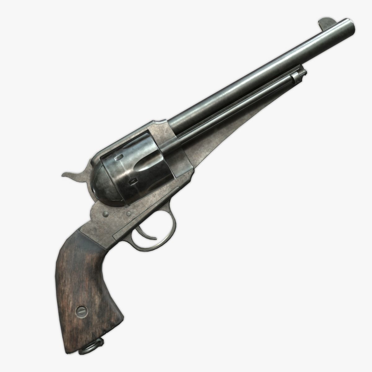 3D model Remington 1875 Revolver - Uberti 1875 Outlaw Revolver VR / AR ...