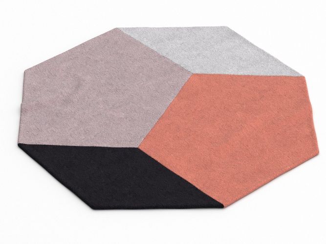 Polygon Rug 3D model | CGTrader