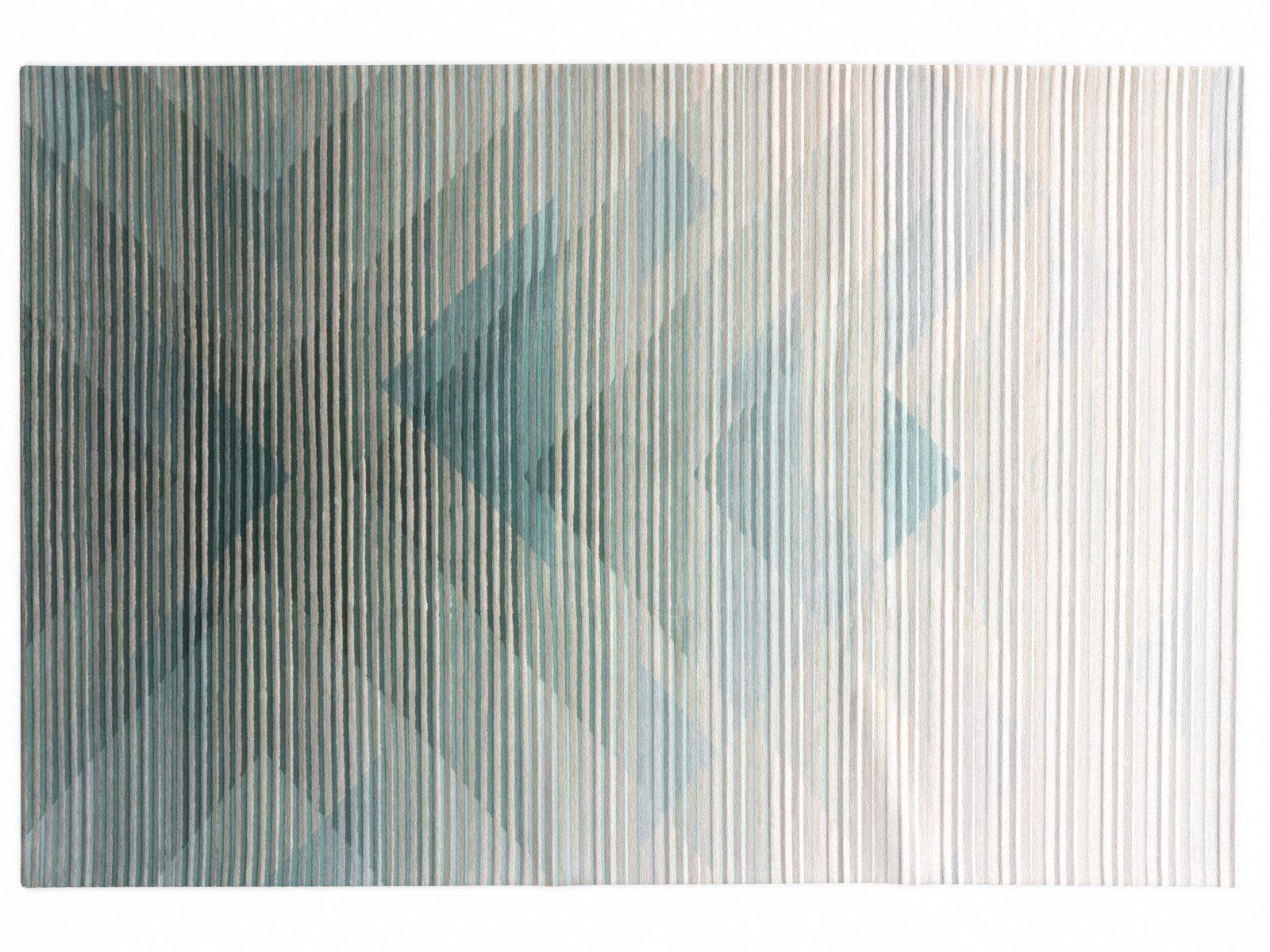 The Lake Collection rug with stripes 3D model | CGTrader