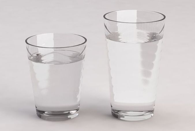 3D model DESIGN-Glass Water Wave VR / AR / low-poly | CGTrader