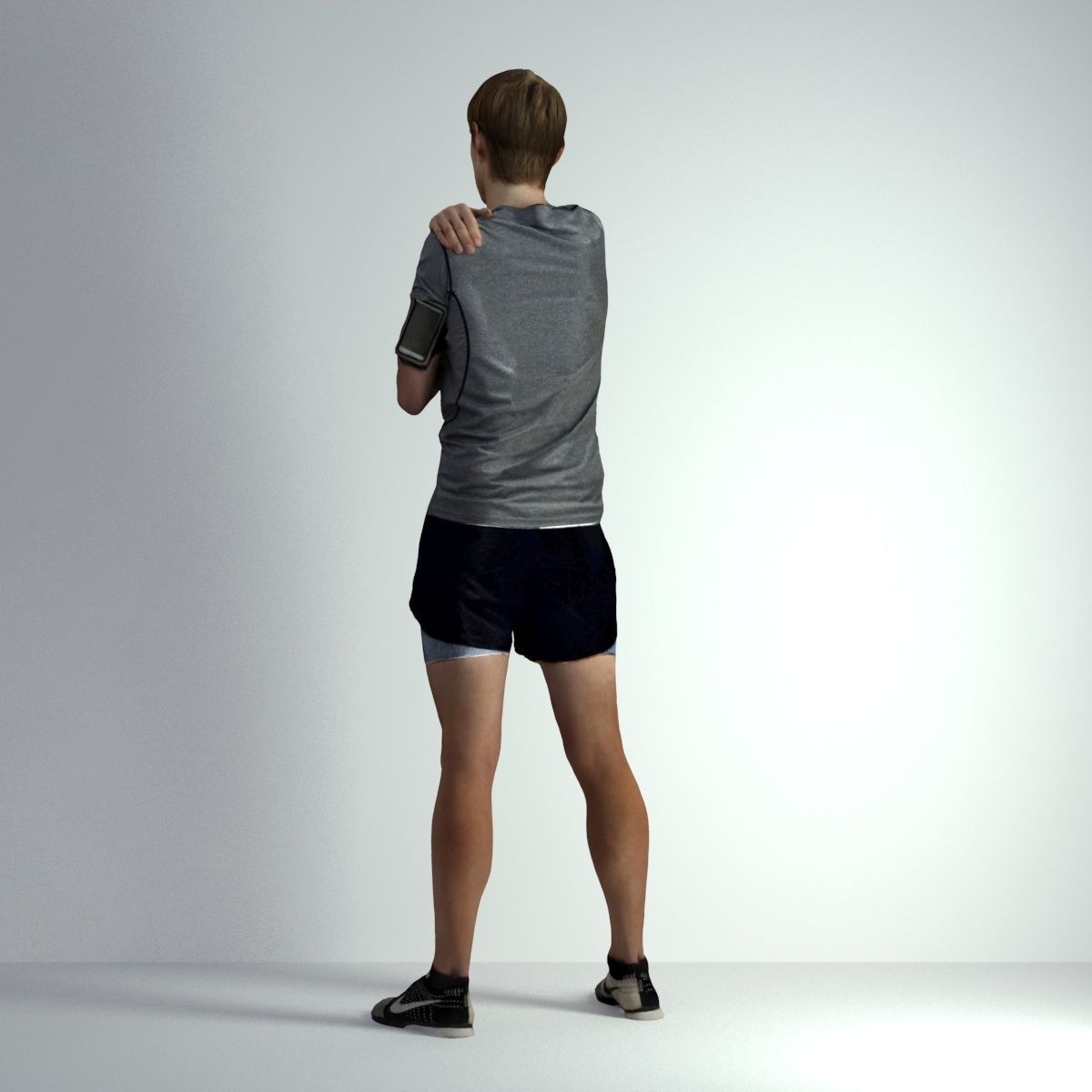 3D Scan Man Sport Runner 010 3D model | CGTrader