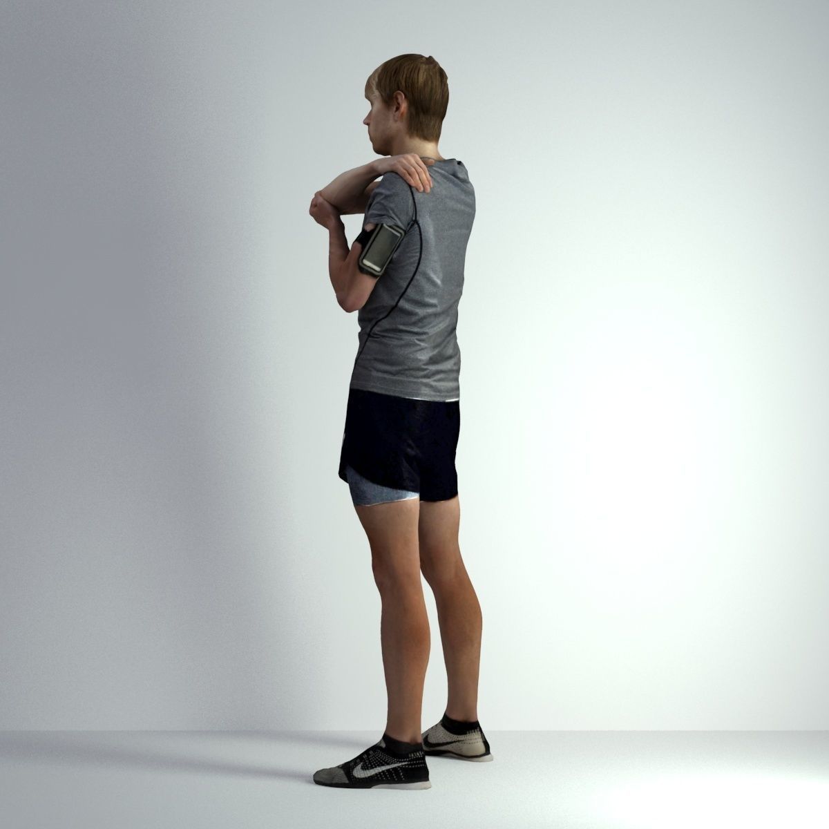 3D Scan Man Sport Runner 010 3D model | CGTrader