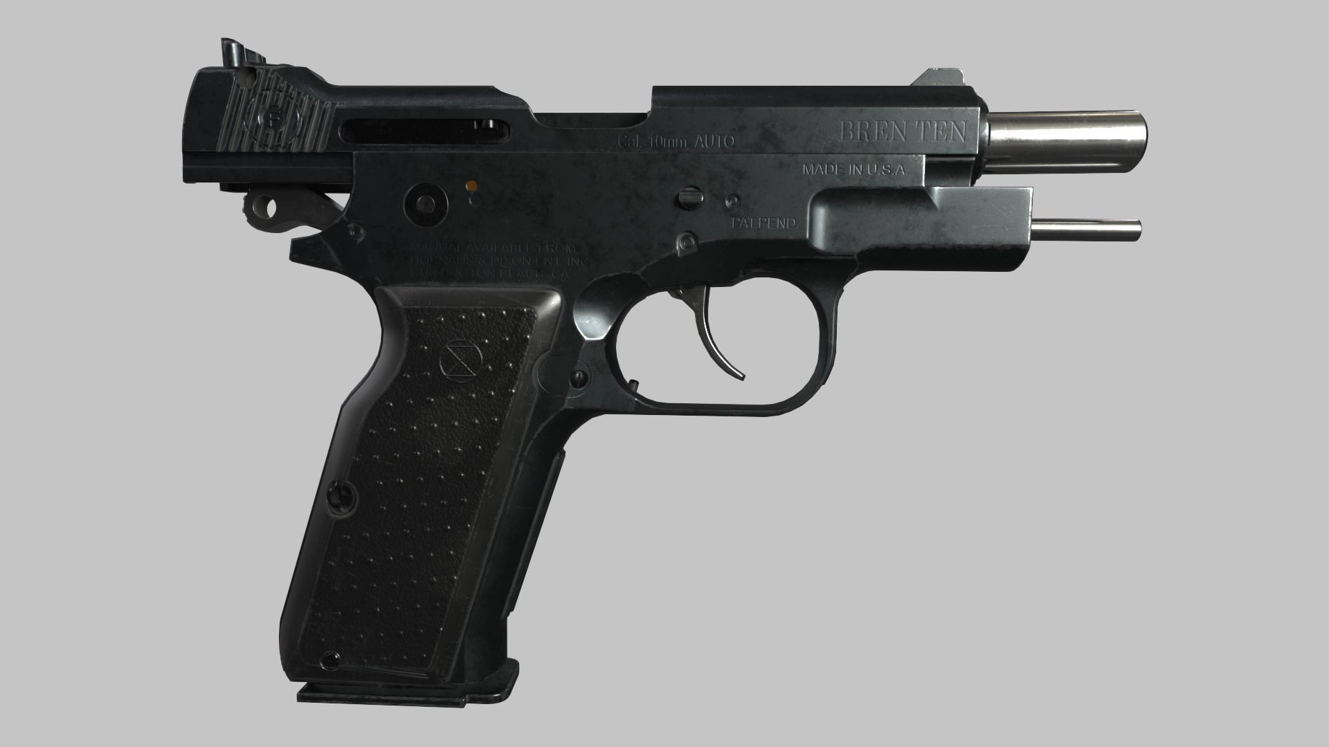 3D model Bren Ten 10mm PBR VR / AR / low-poly | CGTrader