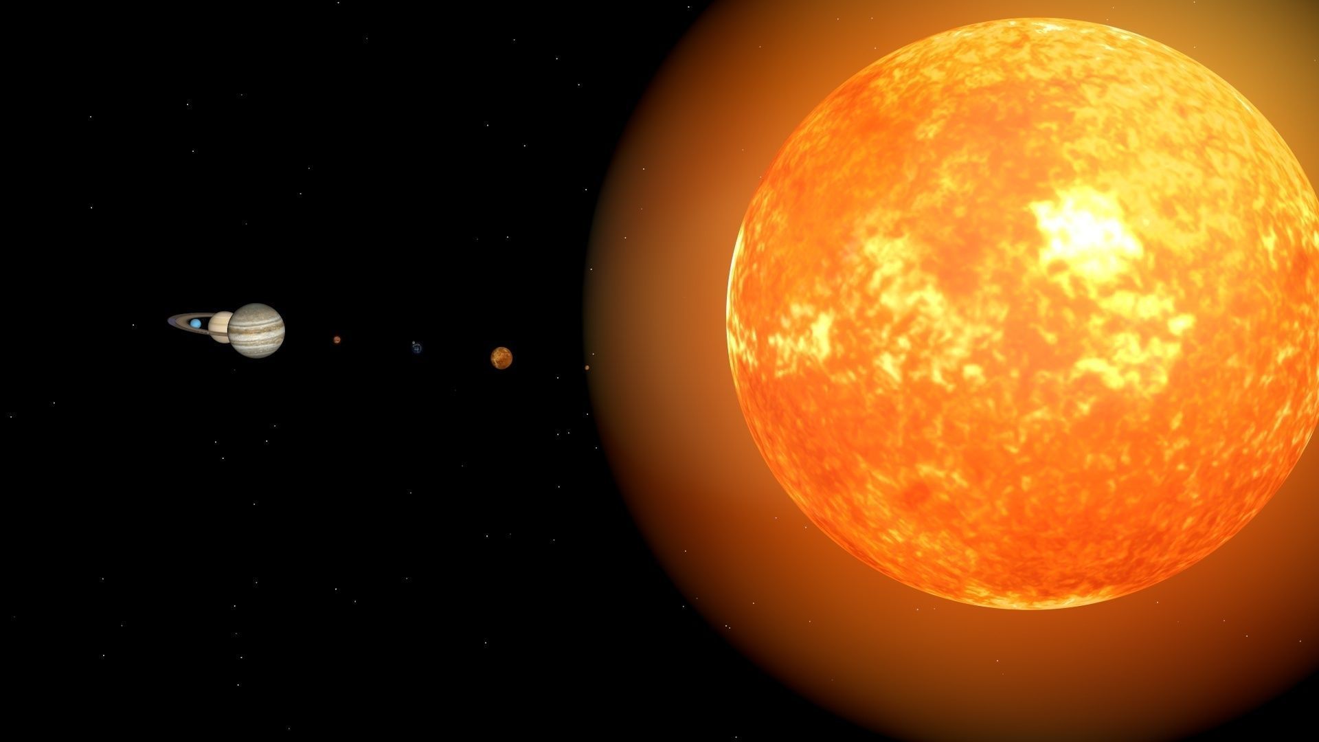 Solar System project 3D model animated | CGTrader