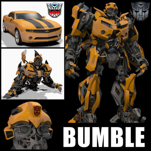 Bumblebee Forever - 3d animated model 3D model animated rigged | CGTrader