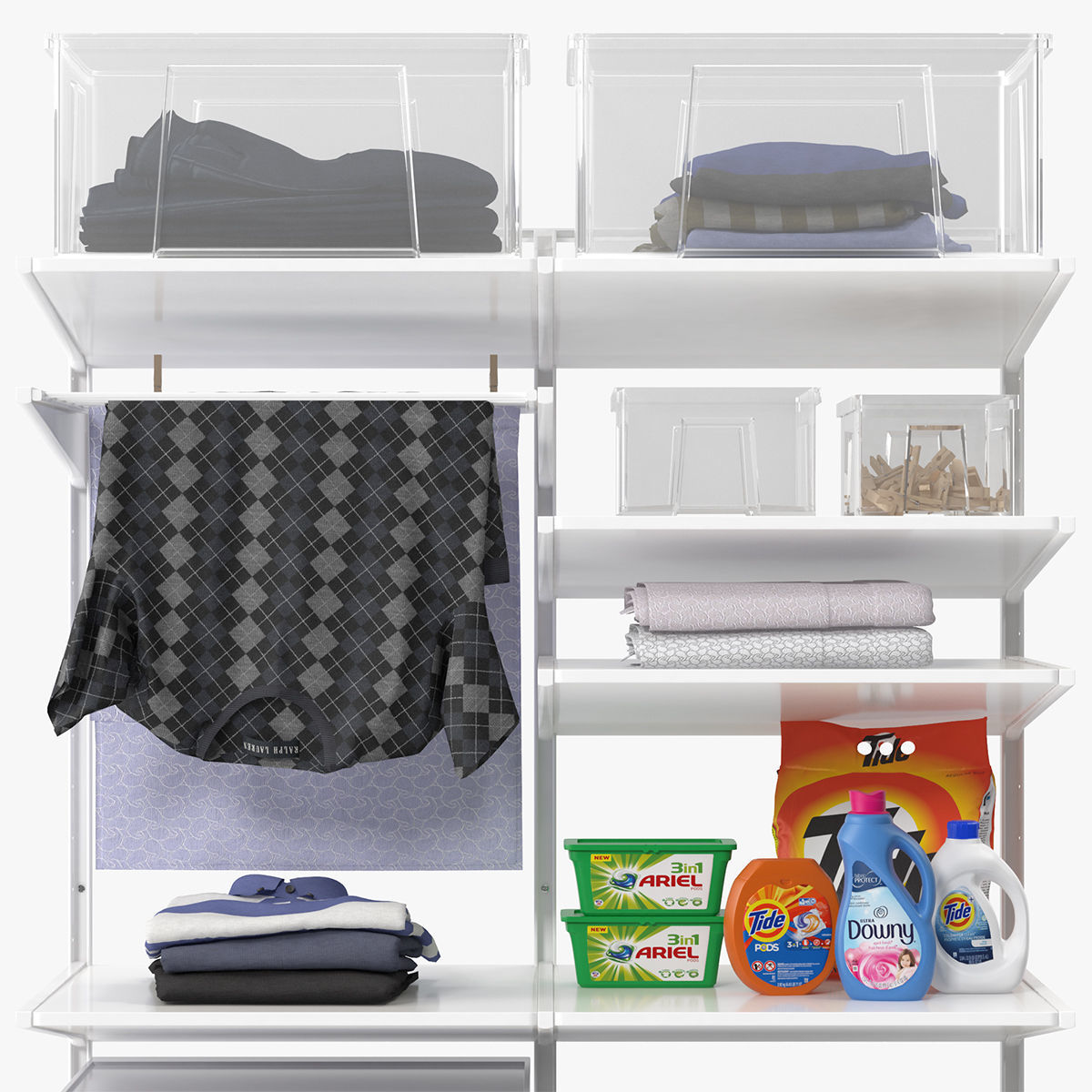 Laundry room 3D model | CGTrader