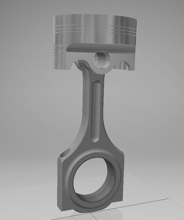 Car Engine Piston 3D model 3D printable | CGTrader