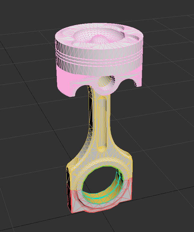 Car Engine Piston 3D model 3D printable | CGTrader