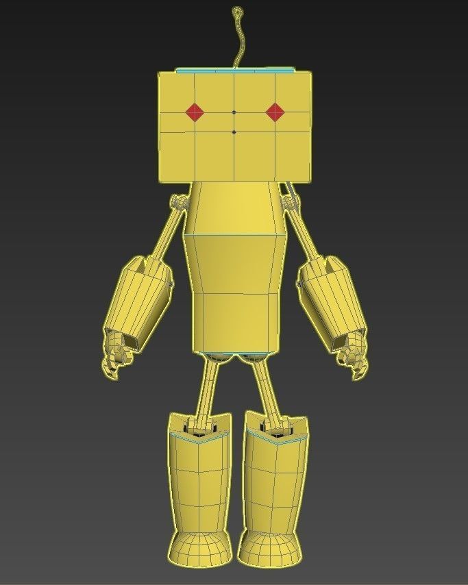 Robot V1 3D model | CGTrader