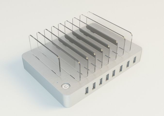 Docking Station 3D model | CGTrader