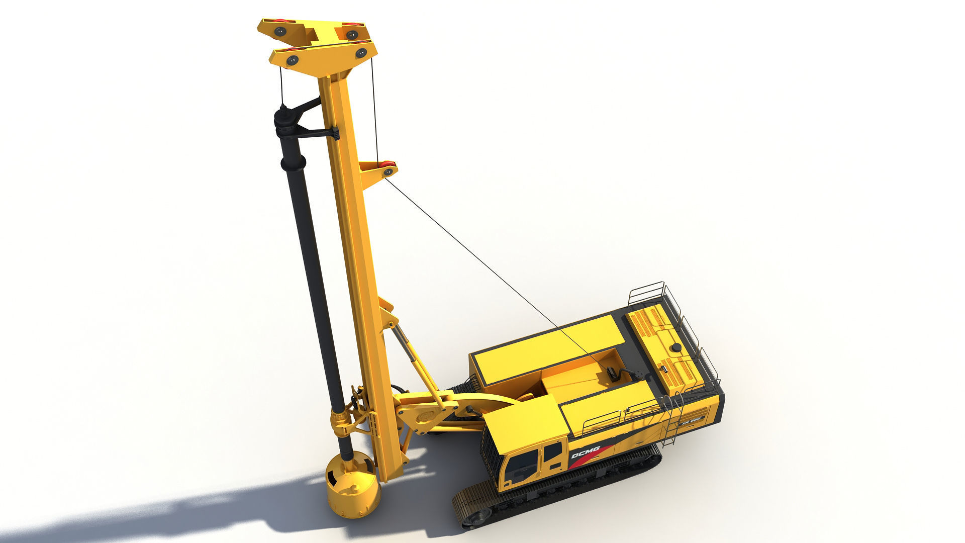 Rotary Drilling Rig 3D model | CGTrader