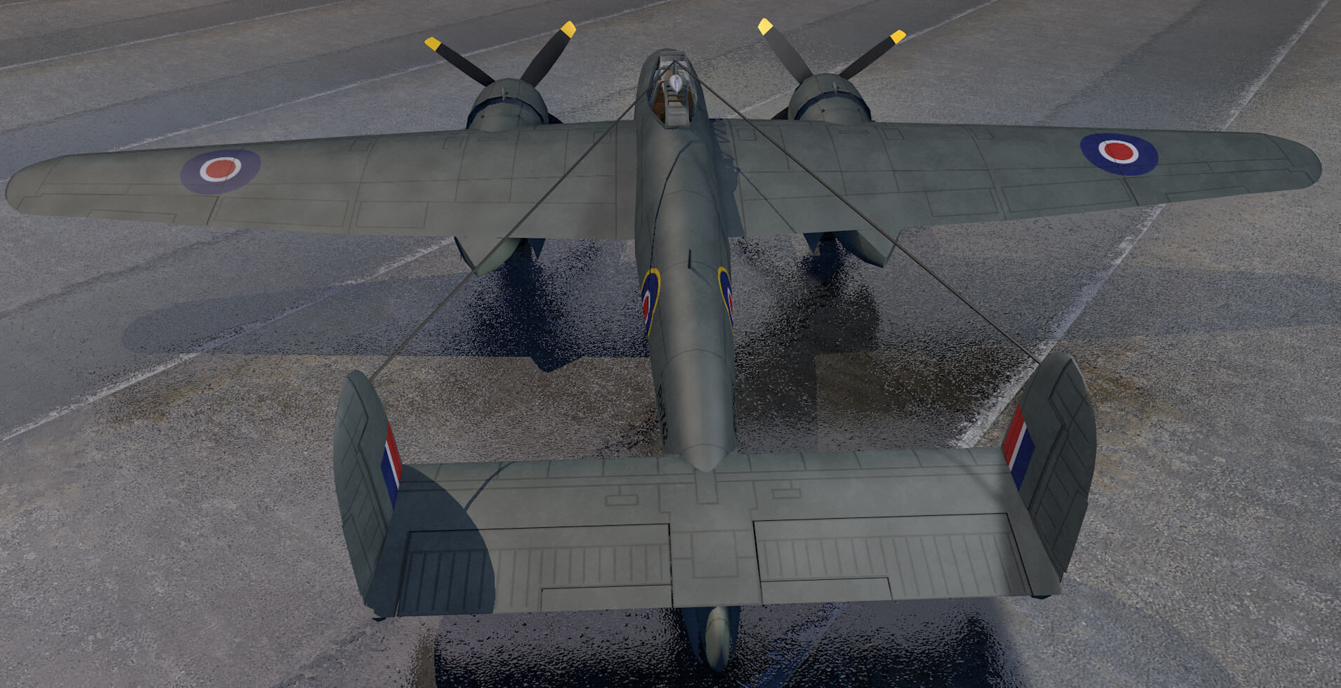 Bristol Brigand TF1 3D model | CGTrader