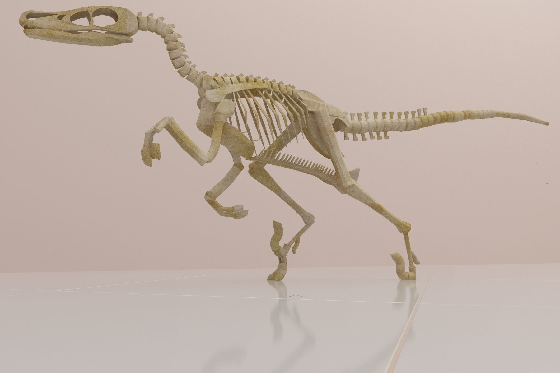 Dinosaurs skeleton of dinosaur 3D model 3D printable | CGTrader
