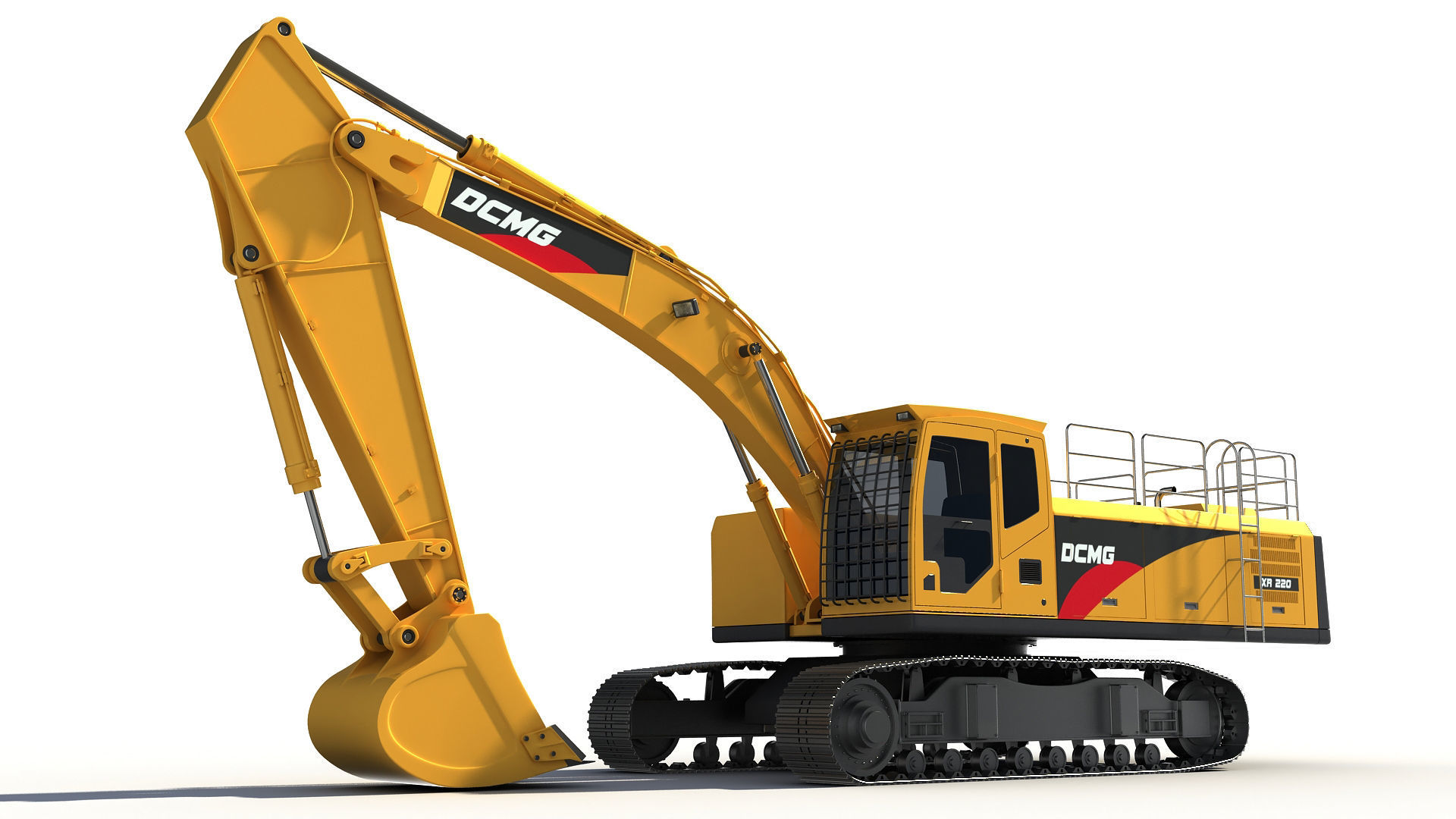 3D Excavator heavy | CGTrader