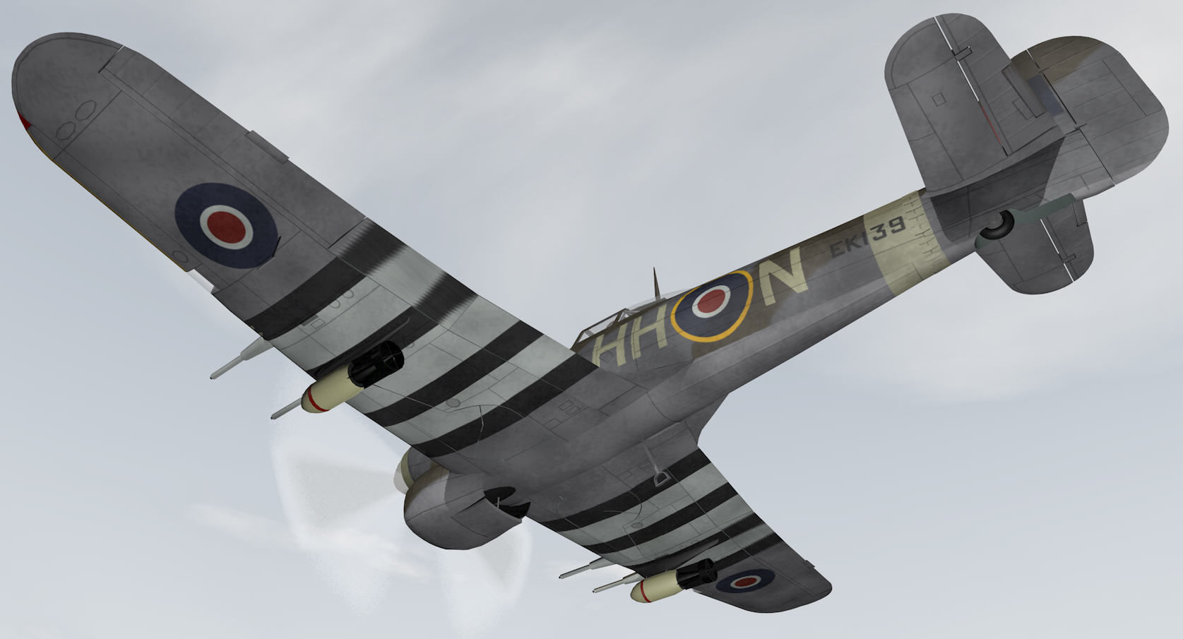 Hawker Typhoon Mk-1B early 3D model | CGTrader