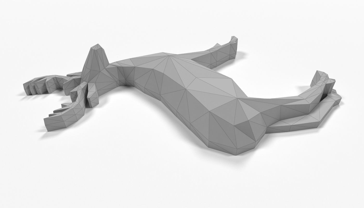 Low Poly Deer Abstract Broche Broche For 3D Printing Art 3D model 3D ...