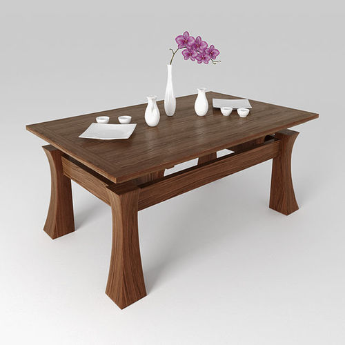 Japan table 3D model | CGTrader