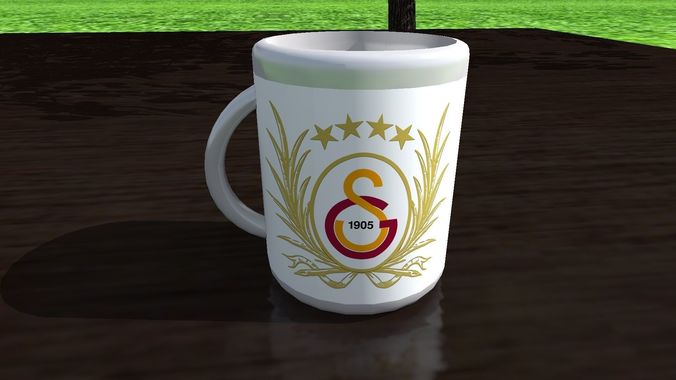 Galatasaray cup free 3D model | CGTrader