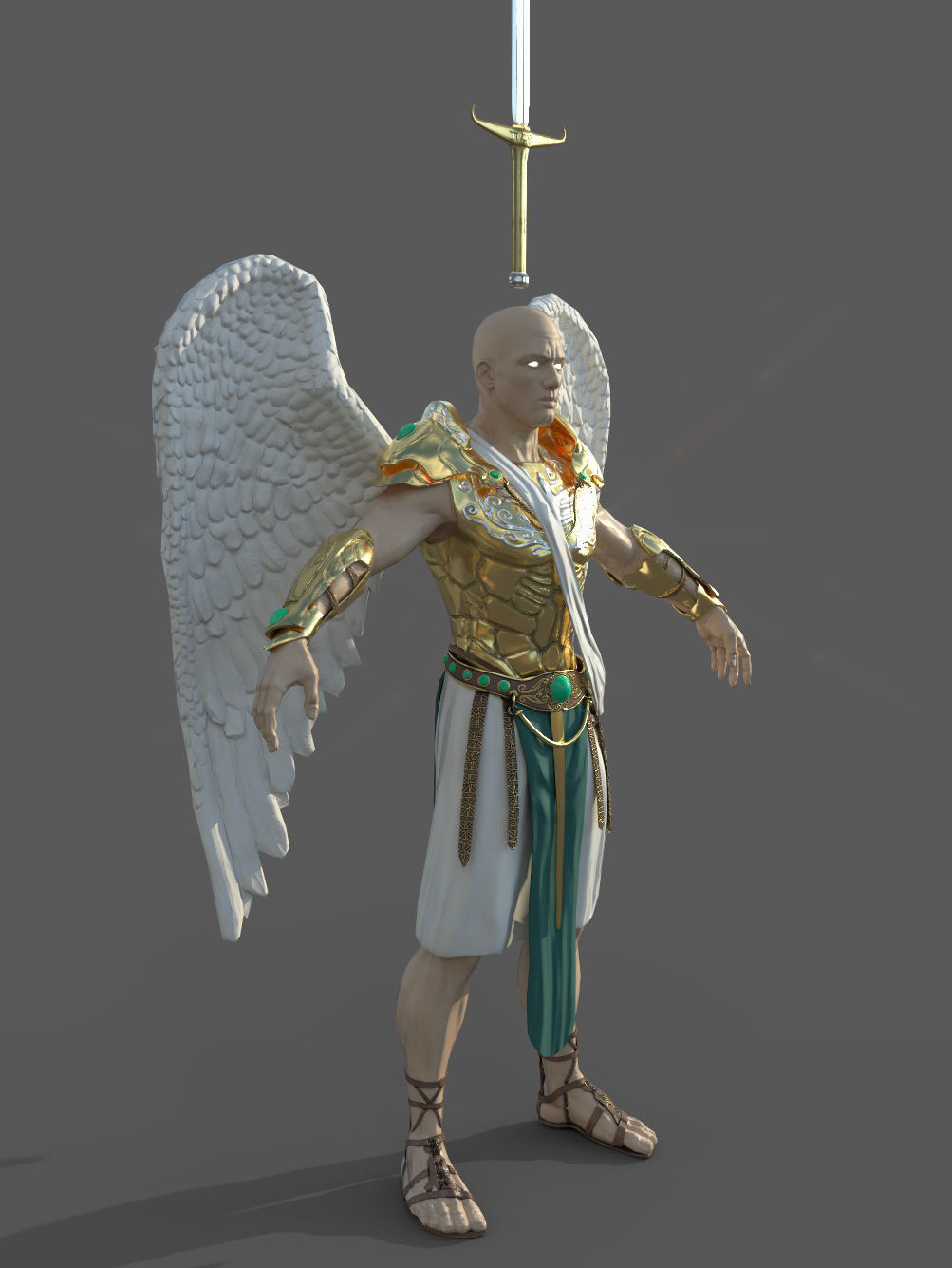 Archangel 3D model | CGTrader