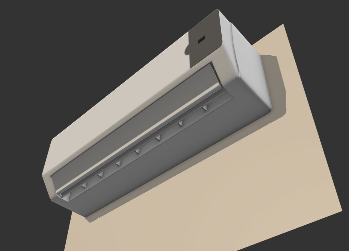 Air Conditioner Interior Unit free VR / AR / low-poly 3D model | CGTrader
