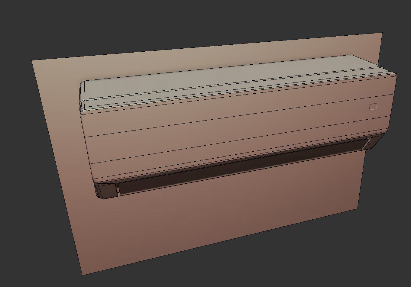 Air Conditioner Interior Unit free VR / AR / low-poly 3D model | CGTrader