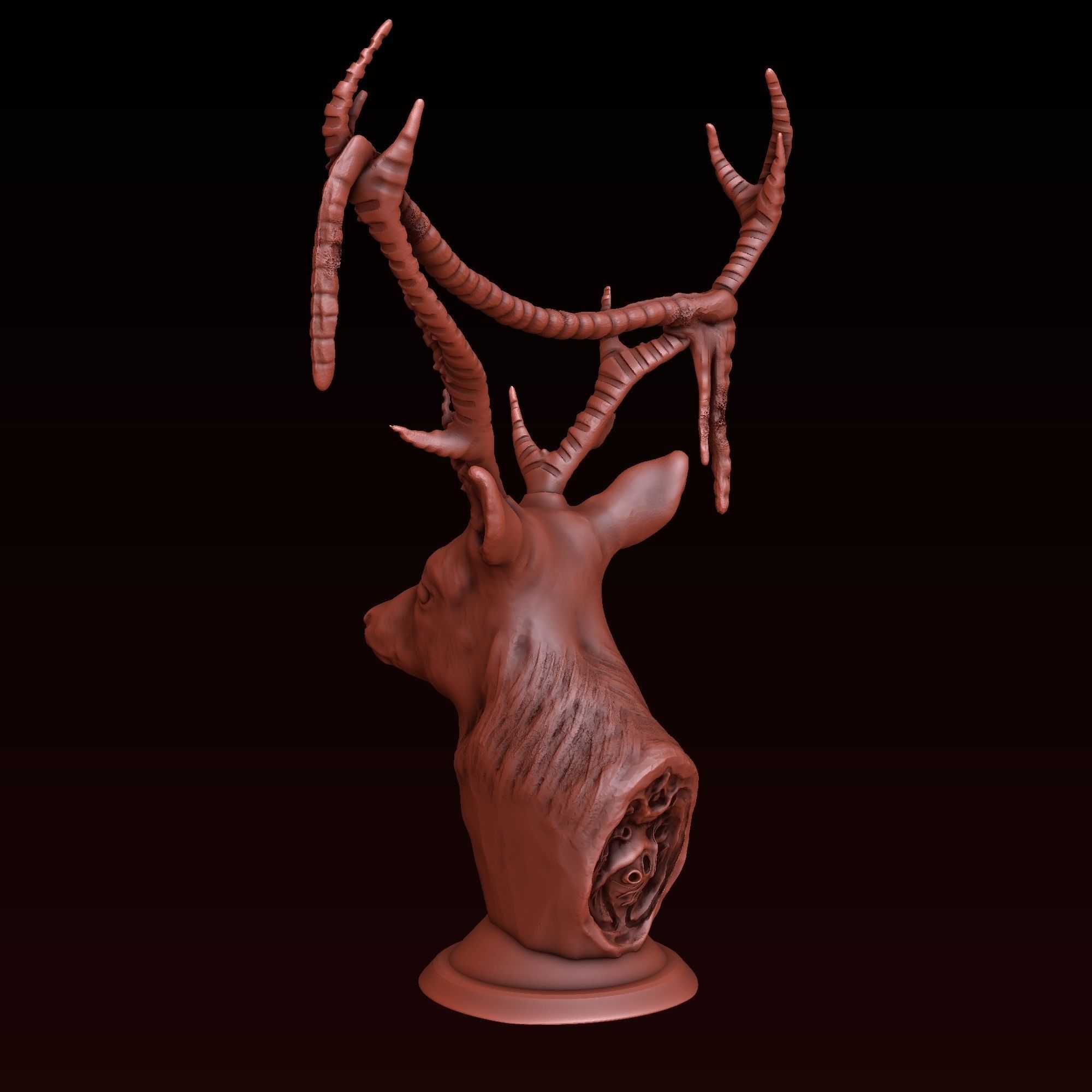 3D printable model Deer statuette | CGTrader
