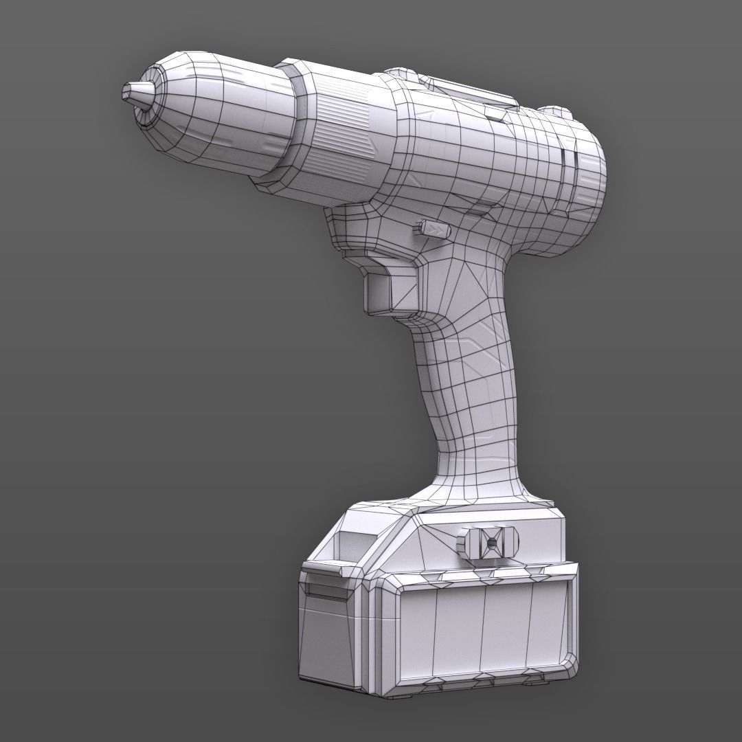 3D model Guild Drill VR / AR / low-poly | CGTrader
