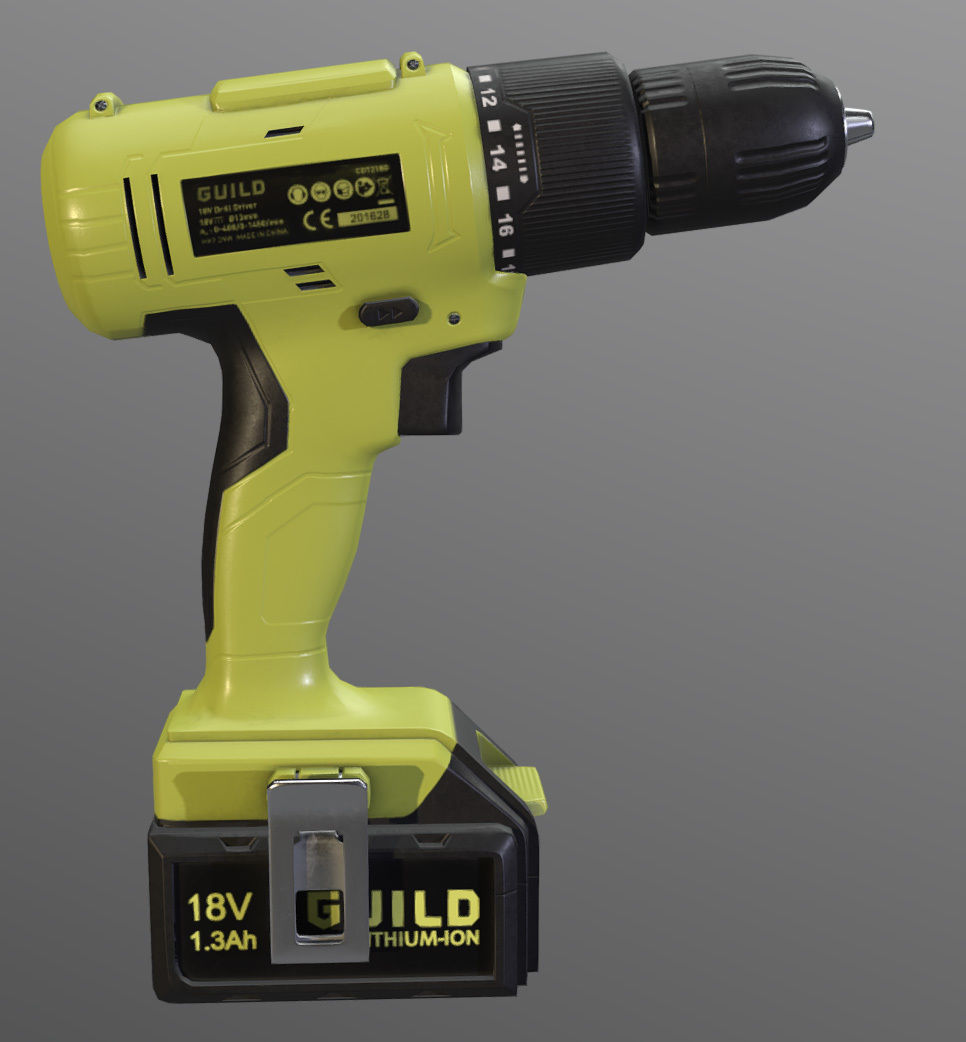 3D model Guild Drill VR / AR / low-poly | CGTrader