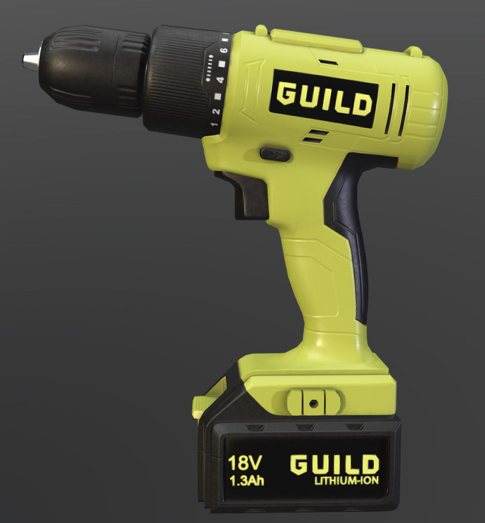 3D model Guild Drill VR / AR / low-poly | CGTrader