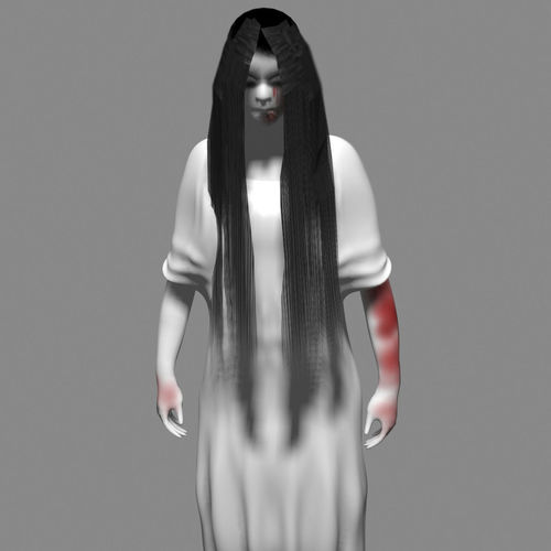 3D model Evil girl VR / AR / low-poly | CGTrader