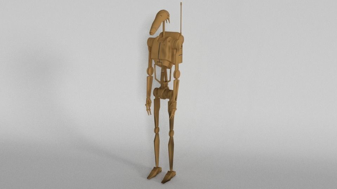 Battle Droid 3D model | CGTrader