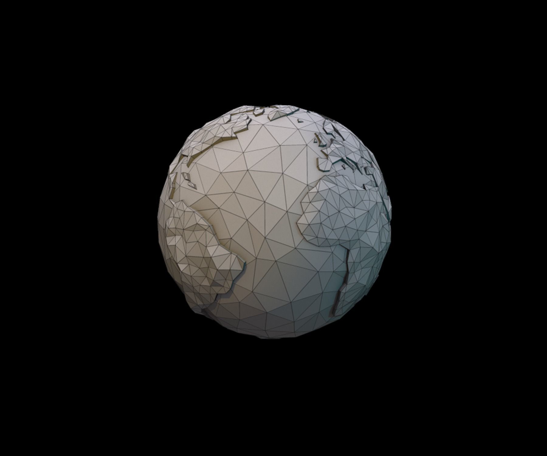 3D model Planet Earth VR / AR / low-poly | CGTrader