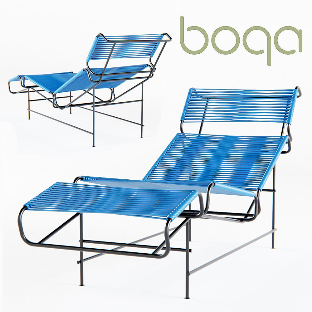 Boqa - Modelo de tumbona Vallarta 3D model | CGTrader