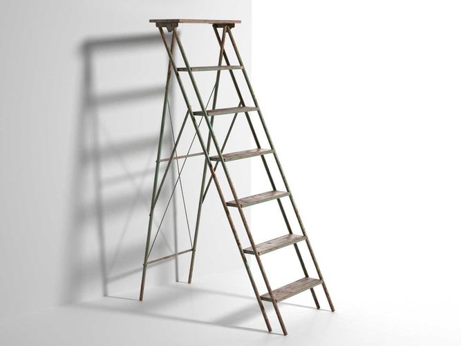 Vintage Step Ladder 3D model | CGTrader