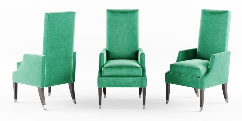 Dering Hall Reclining Dinner Chair 3D model | CGTrader