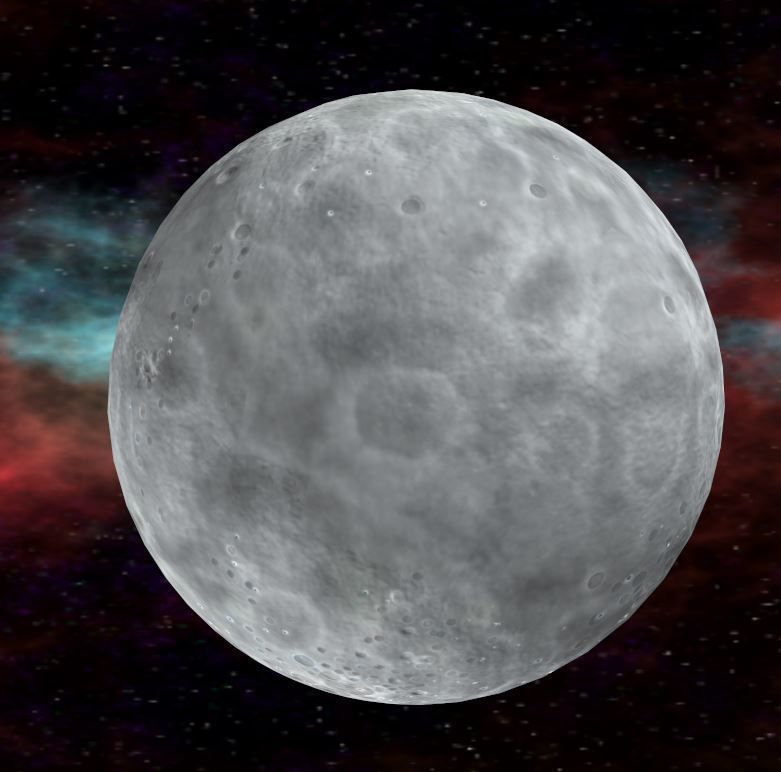 3D model Moonlet VR / AR / low-poly | CGTrader