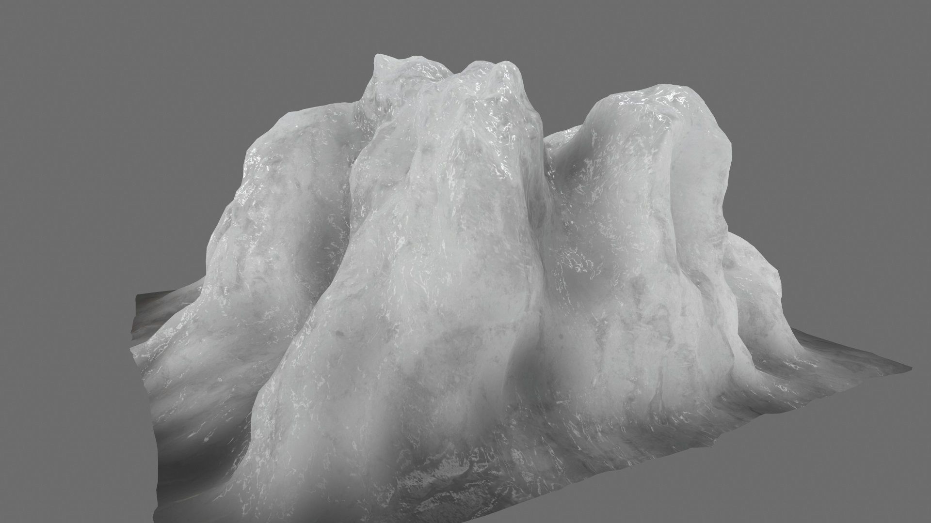 3D model Ice VR / AR / low-poly | CGTrader