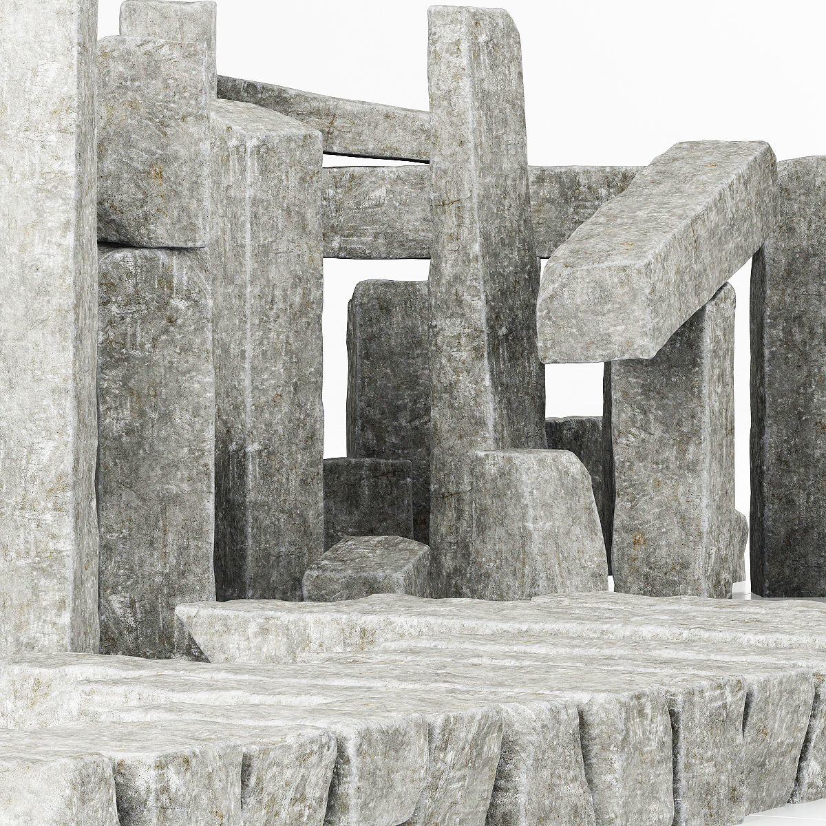 Stone block collection n2 3D model | CGTrader