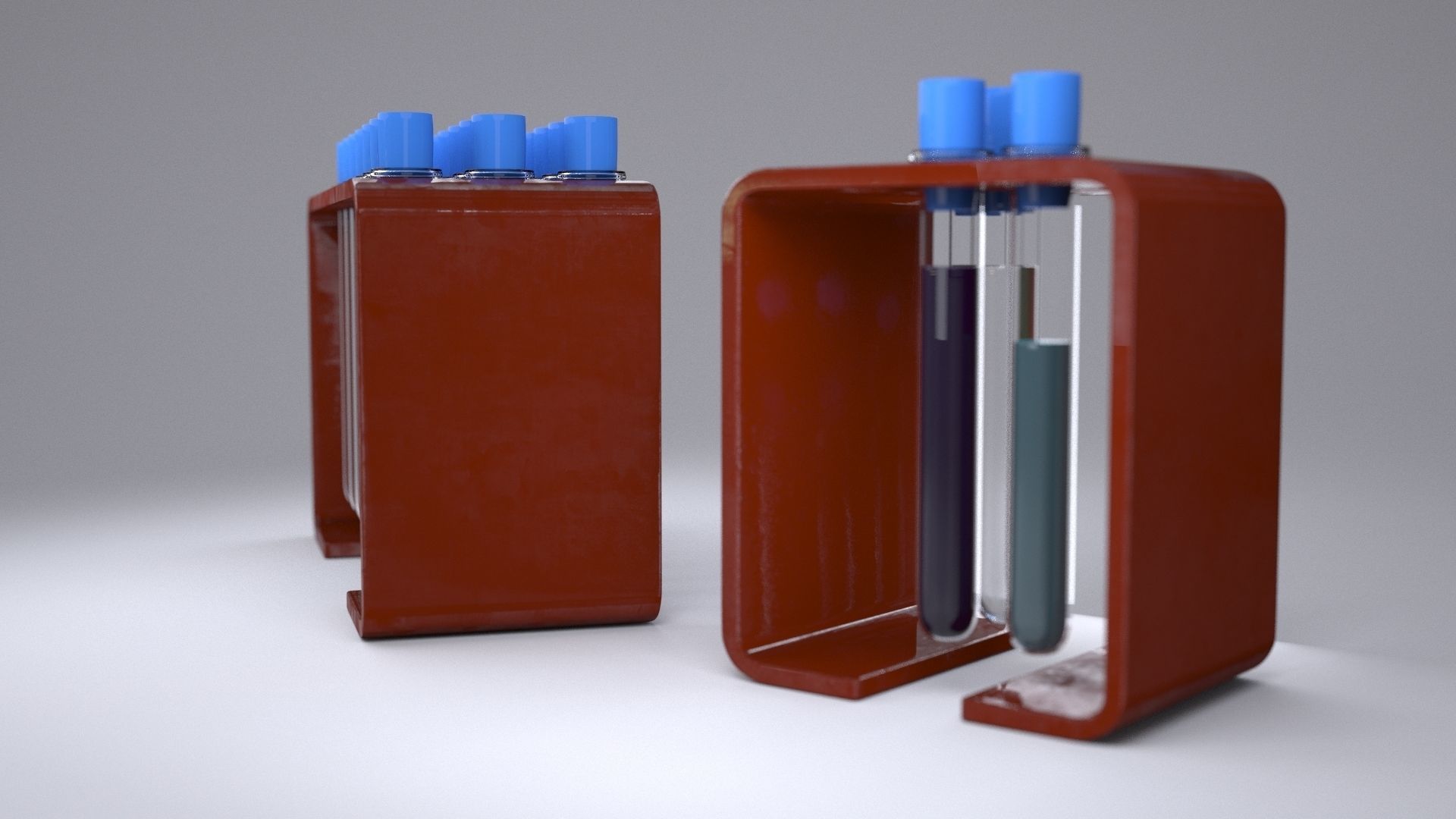 Test Tubes 3D model 3D model | CGTrader