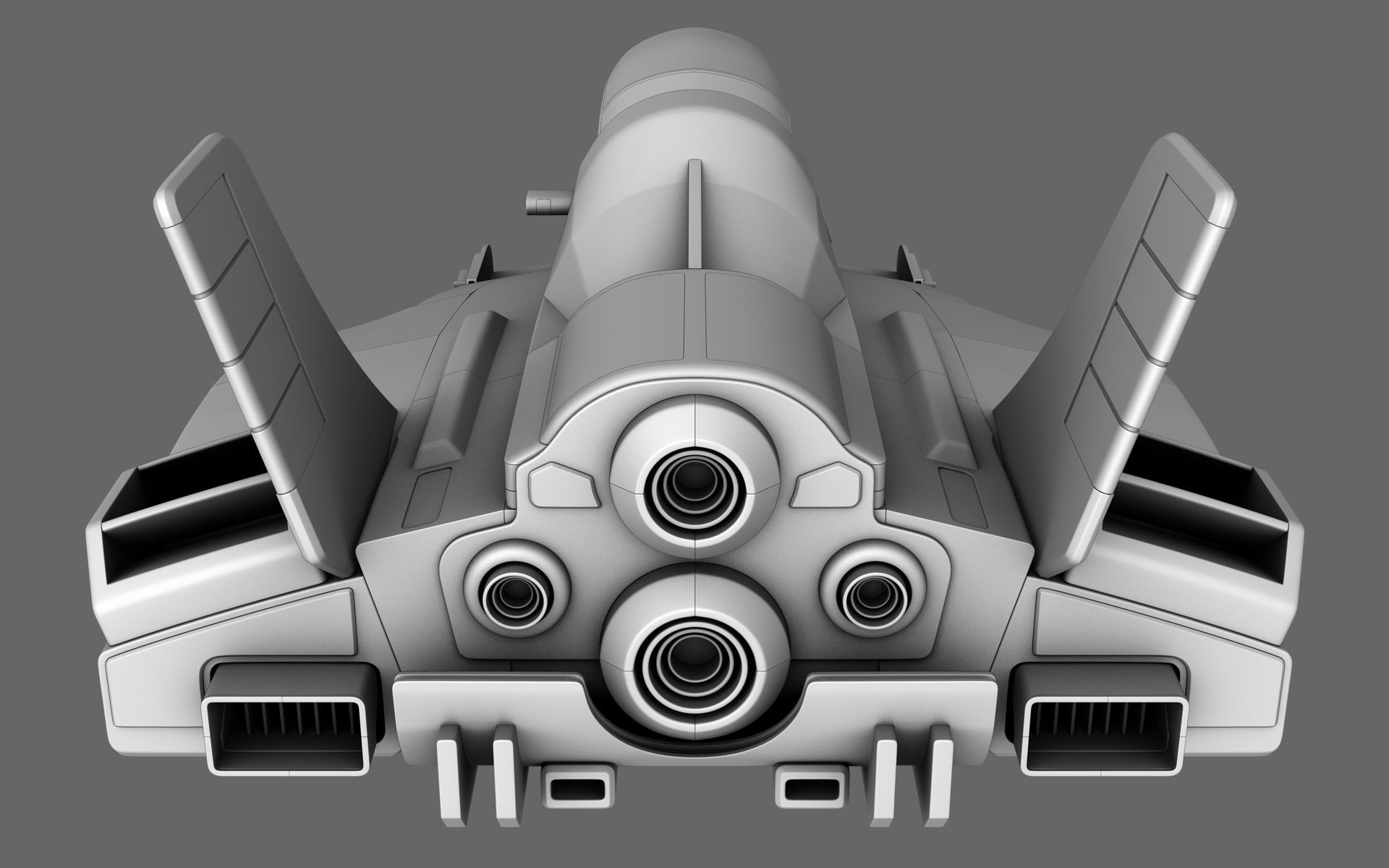 Sci-Fi Race Car Future Formula 3D model | CGTrader