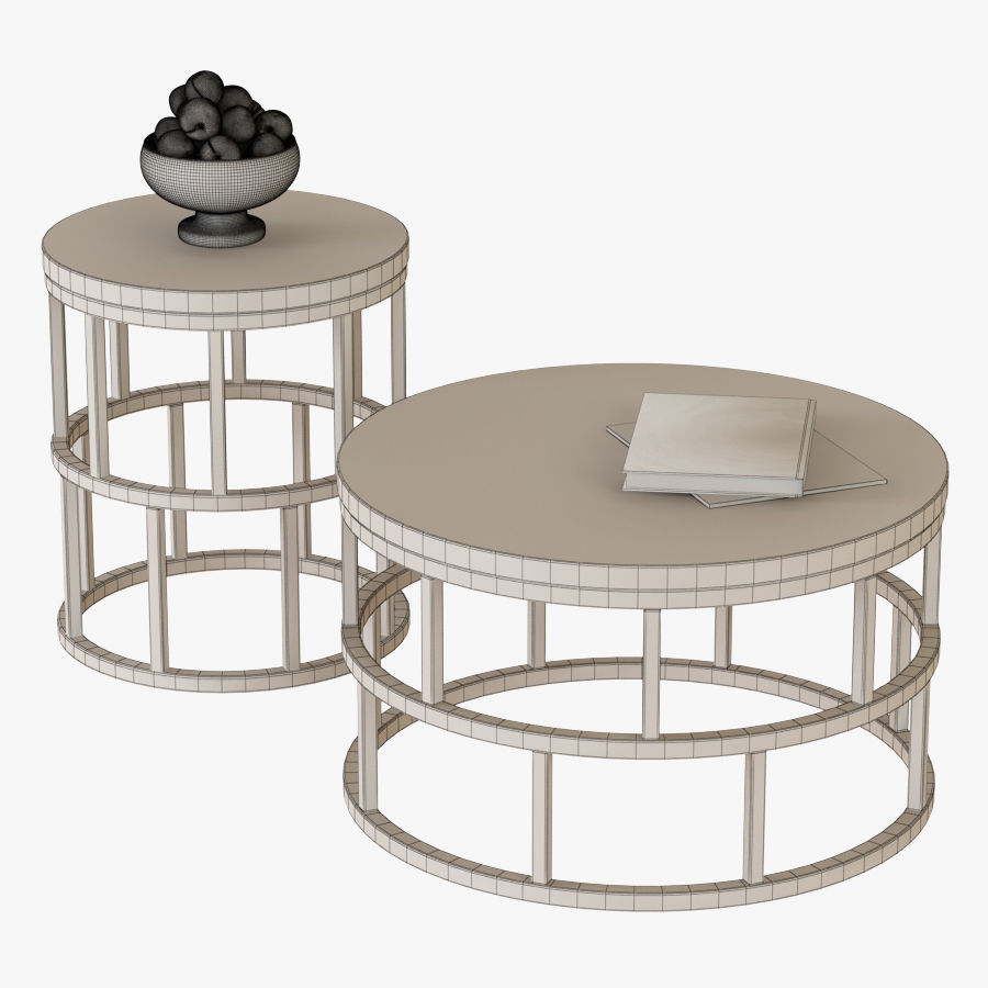 Tables Riviera 3D model | CGTrader