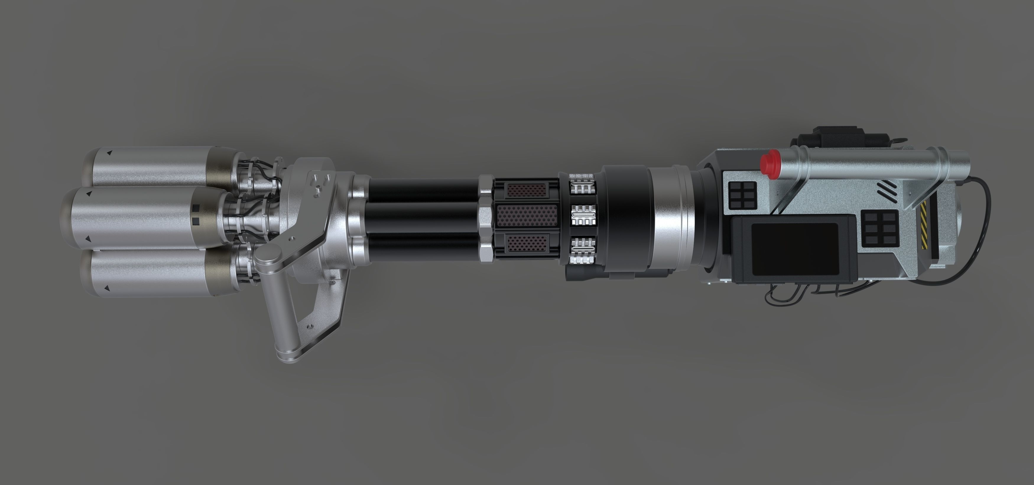 Light cannon from the movie Pixels 2015 3D model | CGTrader