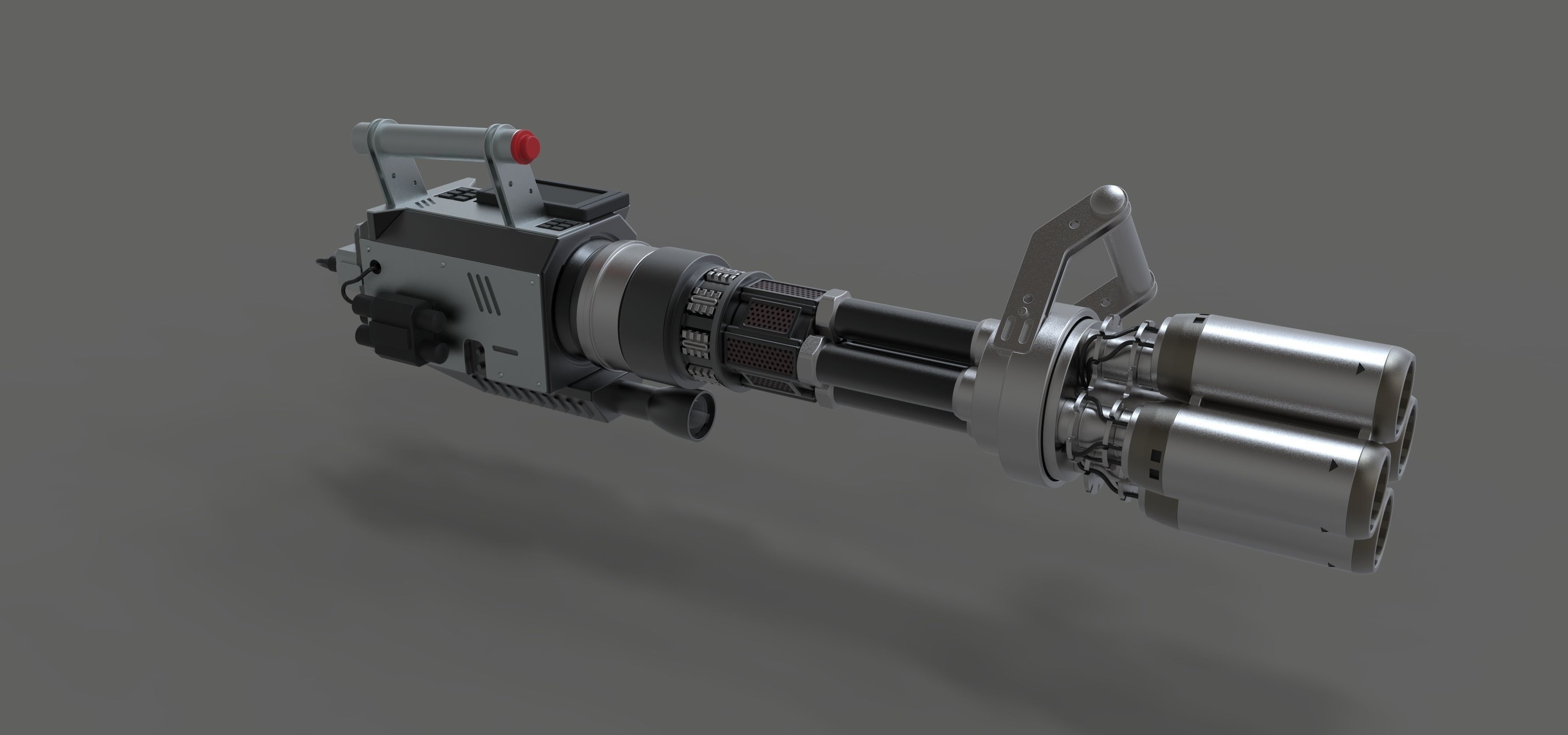 Light cannon from the movie Pixels 2015 3D model | CGTrader