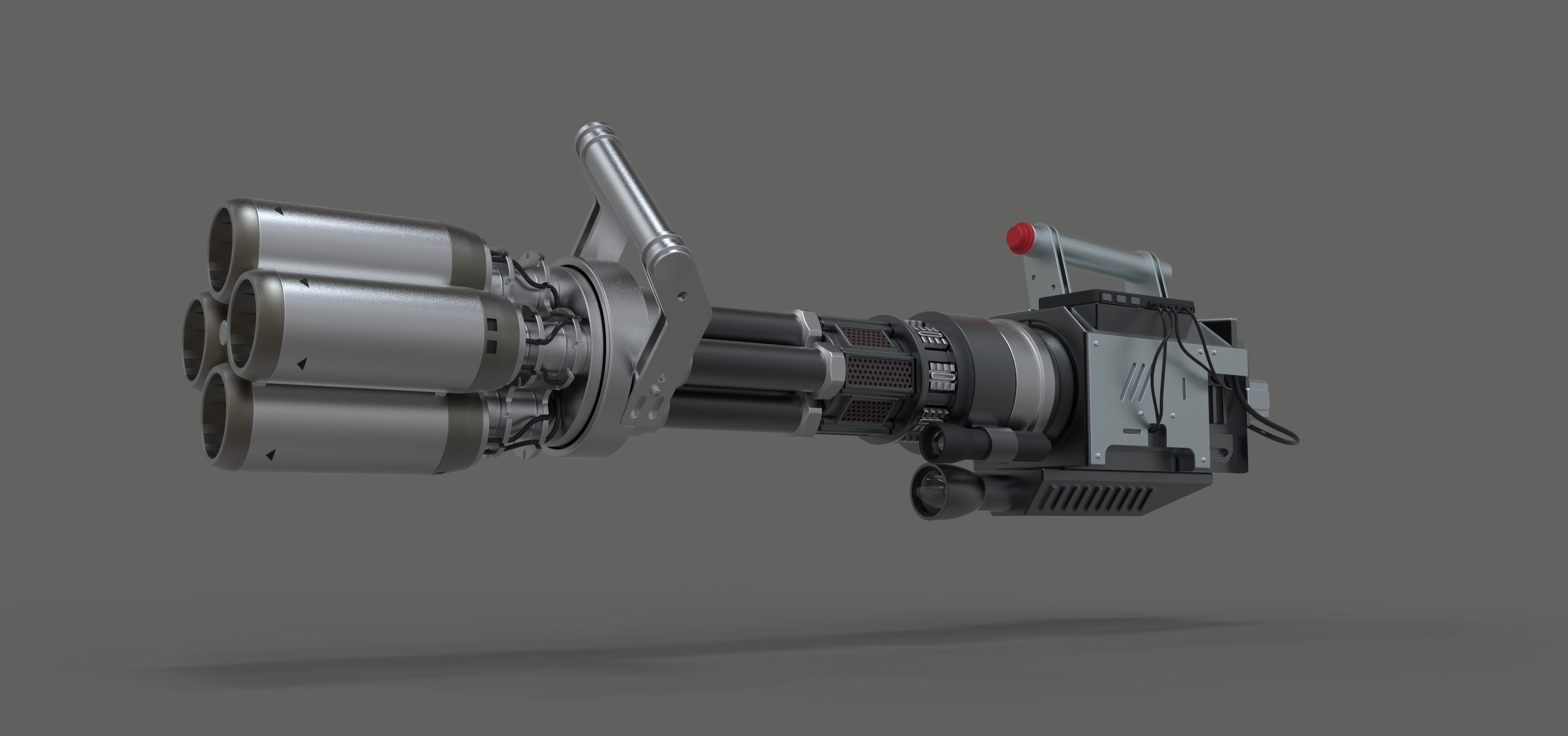 Light cannon from the movie Pixels 2015 3D model | CGTrader