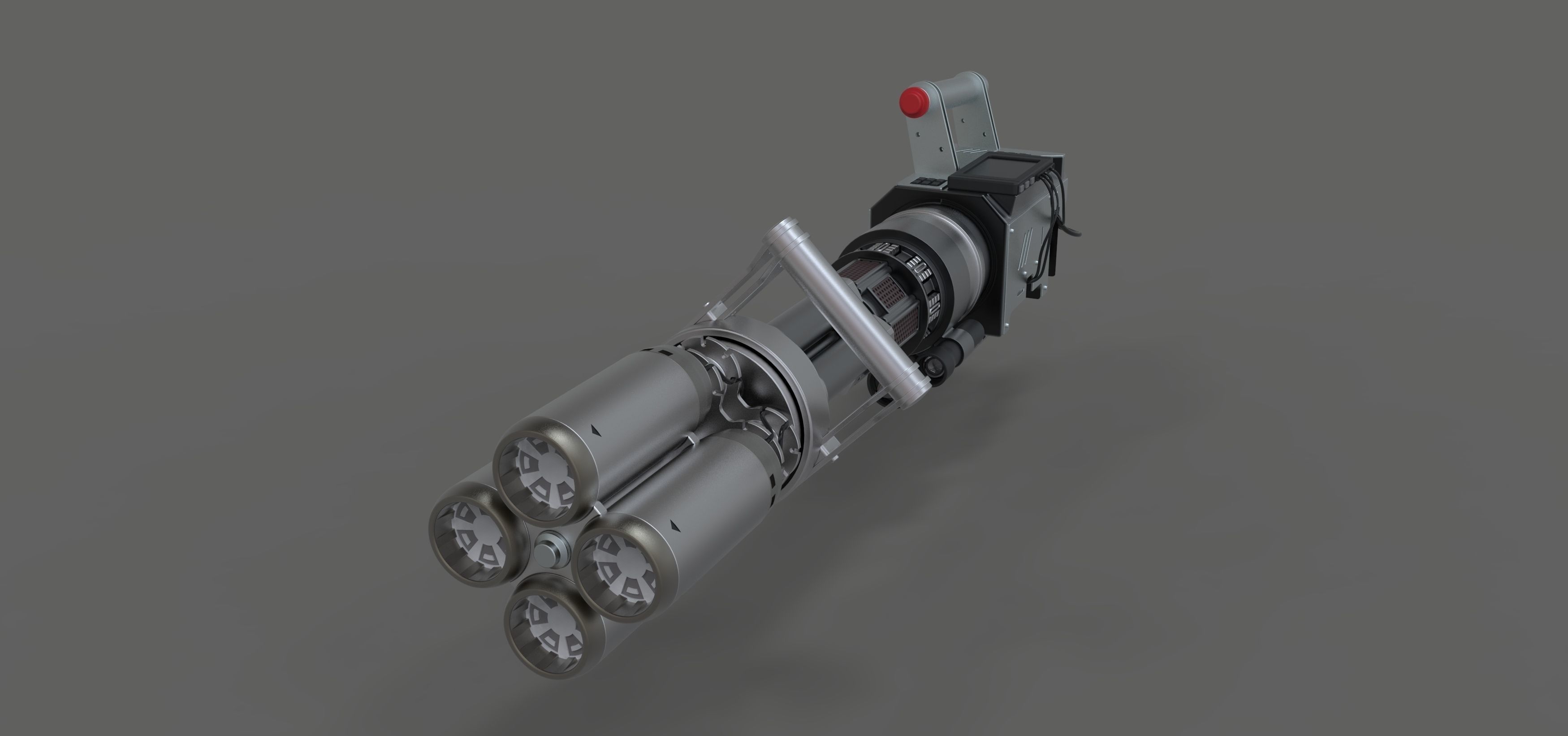 Light cannon from the movie Pixels 2015 3D model | CGTrader