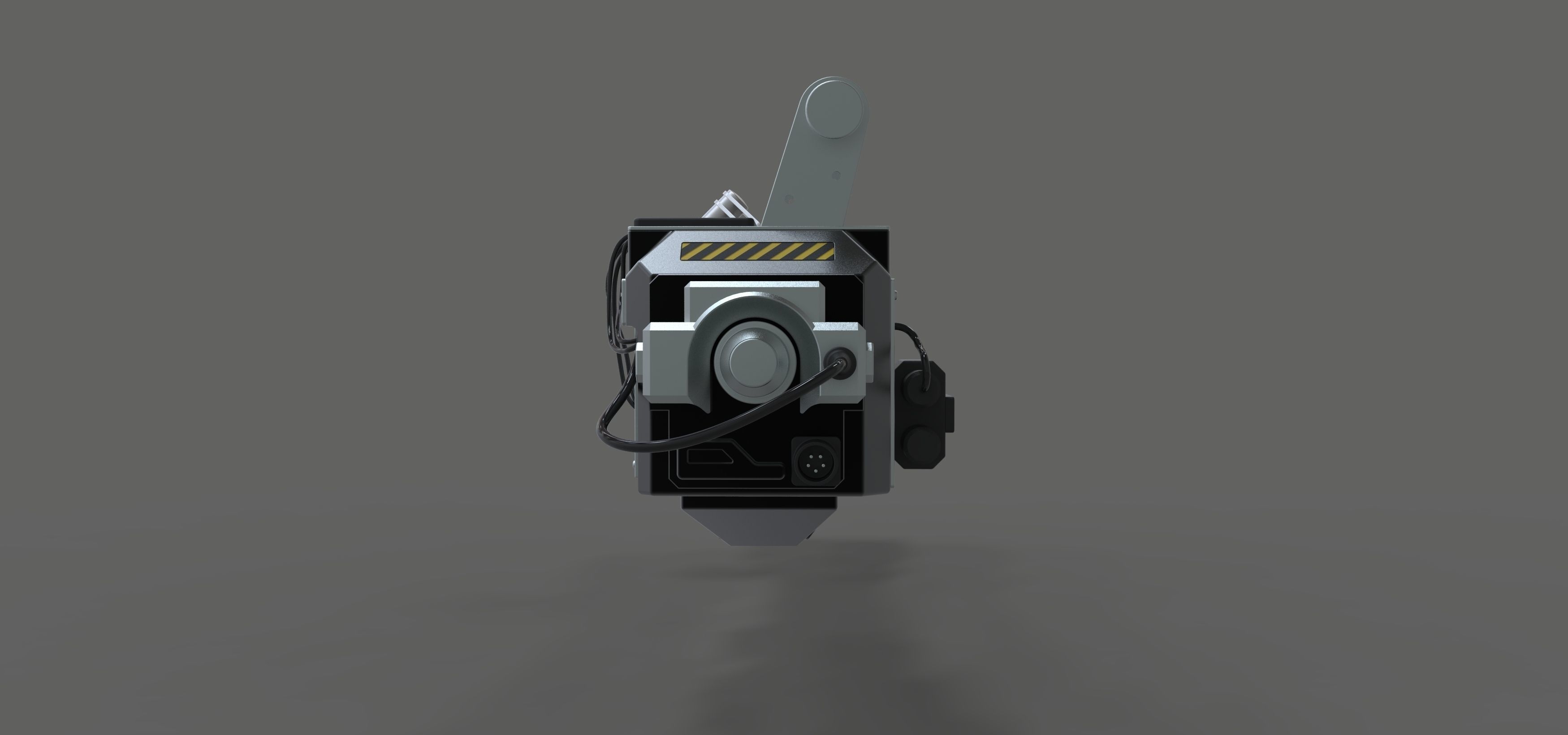 Light cannon from the movie Pixels 2015 3D model | CGTrader