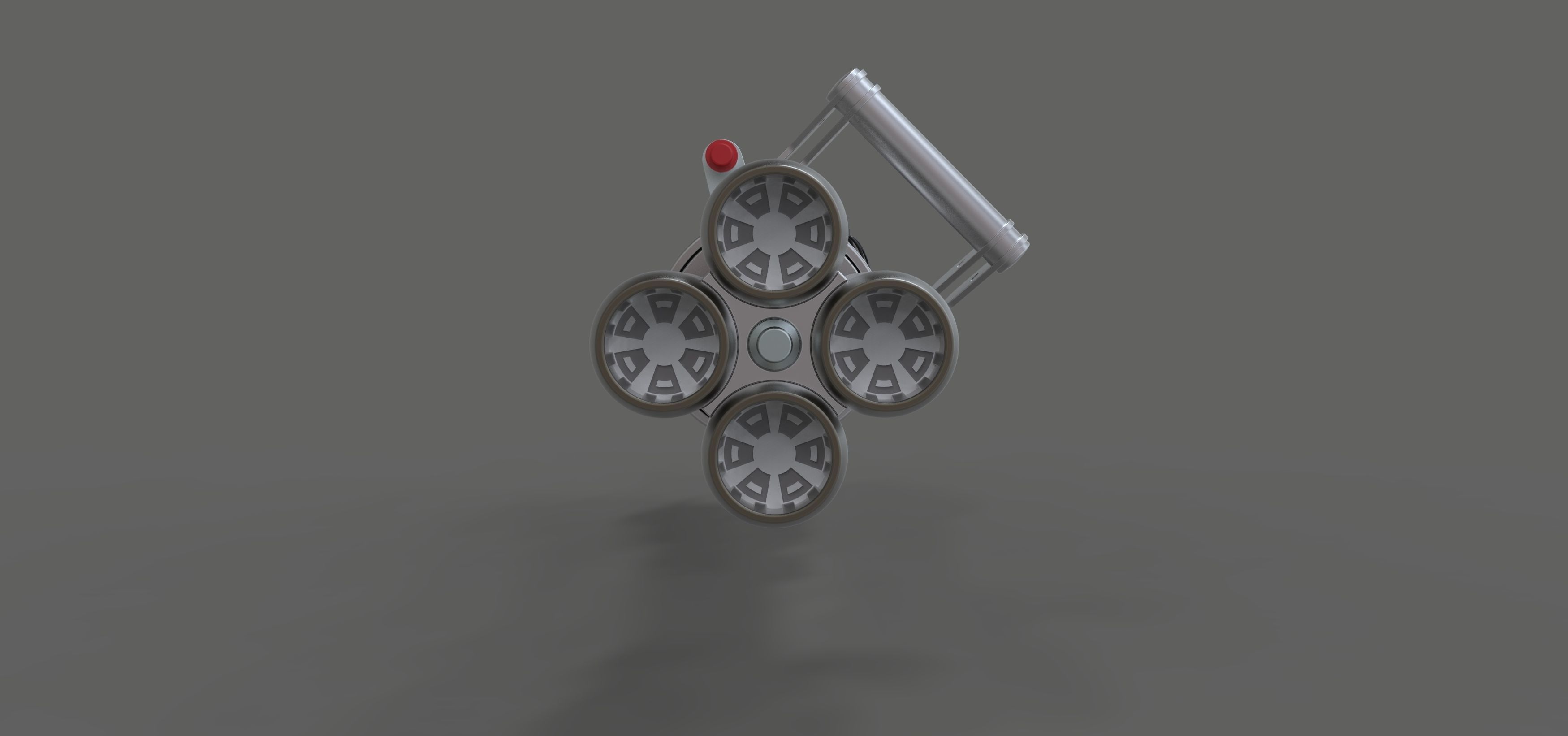 Light cannon from the movie Pixels 2015 3D model | CGTrader